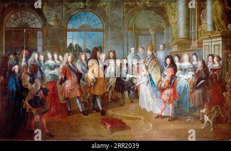 Marriage of Louis of France, Duke of Burgundy, and Marie Adelaide of ...
