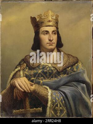 Louis-Félix Amiel: Louis V of France - This painting belongs to the ...
