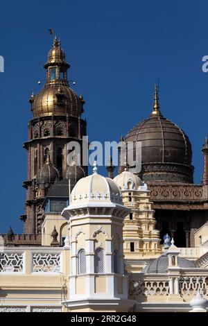 Domes, Amba Vilas Palace, Mysore, Karnataka, India Stock Photo - Alamy