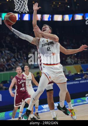 Germany's Andreas Obst during FIBA Eurobasket 2025 semi-final ...