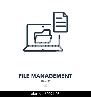 Open file folder icon. Editable vector Stock Vector Image & Art - Alamy