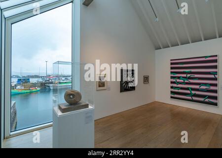 View of Pier Arts Centre in Stromness waterfront on West Mainland ...