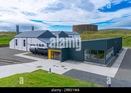 The newly extended Scapa Flow Museum at Lyness, Hoy , Orkney Islands ...