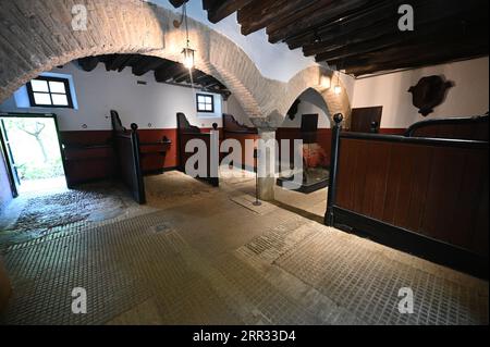 Spanish stable block from the 15th century Stock Photo - Alamy