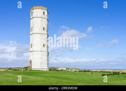 Old Flamborough Lighthouse Stock Photo - Alamy