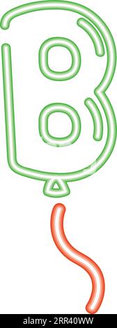 helium neon balloon greeting Stock Vector Image & Art - Alamy