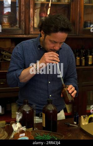 Dr Alessandro Bizzarri, owner of Bissarri, specializes in mixing raw ...