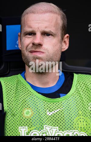 Davy Klaassen of Fc Internazionale looks on during the Serie A match ...