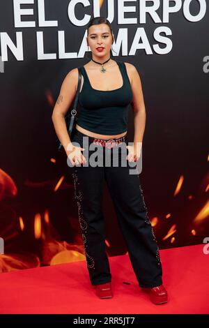 Dora Postigo attends 'El Cuerpo En Llamas' premiere at Capitol Cinema ...