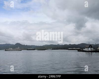 The port of Suva in Fiji Stock Photo - Alamy