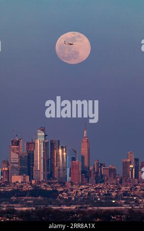 210427 -- NEW YORK, April 27, 2021 -- Photo taken in West Orange of New Jersey on April 26, 2021 ...