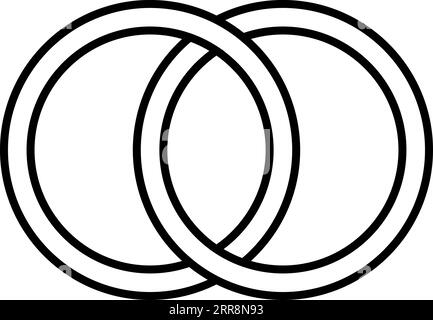 Patterns intertwined 5 rings logo tattoo plexus circles intertwined ...