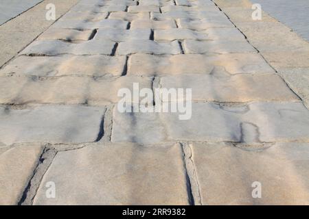 wear marks on the rocks Stock Photo - Alamy