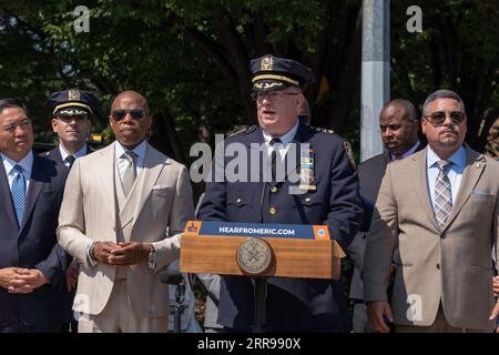 Chief of Patrol John Chell speaks to press after 'State of the NYPD ...