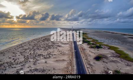 Arichal Munai, a Coastal lookout marking the end point of the Indian ...