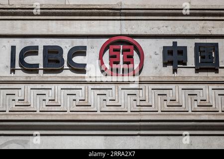 London, UK - May, 7, 2023 : ICBC, Industrial and Commercial Bank of ...