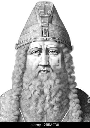 Nebuchadnezzar II the King of Babylon Stock Vector Image & Art - Alamy