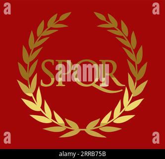 Historical flag of Roman Empire. Vexilloid Stock Vector Image & Art - Alamy