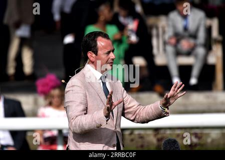 Nick Luck broadcaster Stock Photo - Alamy