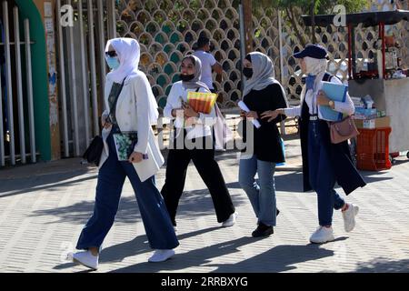 Jordan - University students in Amman Bus Rapid Transit - (Express Bus ...