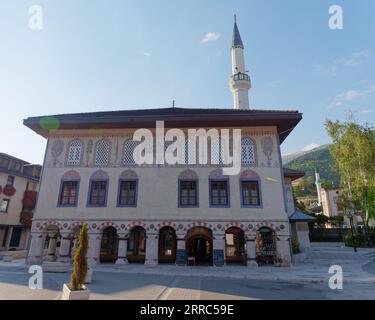 Exterior of Suleimania mosque in the town of Travnik, Bosnia and ...