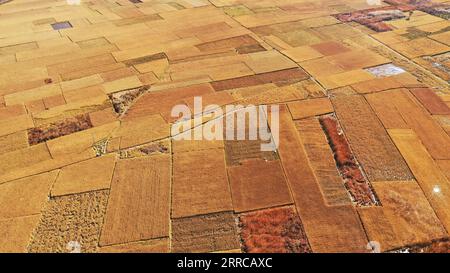 211029 -- LUANZHOU, Oct. 29, 2021 -- Aerial photo taken on Oct. 29 ...