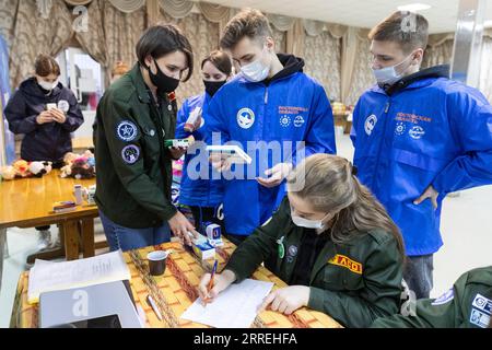 220303 -- ROSTOV-ON-DON, March 3, 2022 -- Photo taken on March 2, 2022 ...