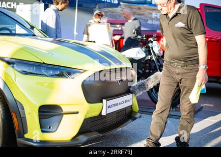 Munich, Germany. 07th Sep, 2023. The Wiesn Playmate 2023, Laura Langas ...