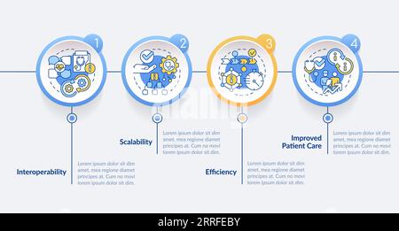 HIR layout with linear icon concept Stock Vector Image & Art - Alamy