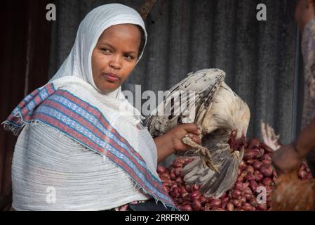Shola Market, Addis Ababa, Ethiopia Stock Photo - Alamy