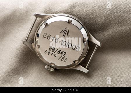 Omega vintage military watch Milspec Stock Photo - Alamy