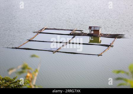 Dolores, Quezon, Philippines: Gunao Lake, round old volcano crater part ...