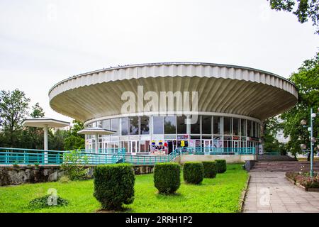 Morshyn, Ukraine - August 30, 2023: Morshyn balneological spa resort ...