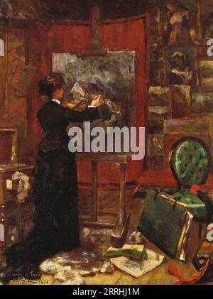 Self Portrait, 1876 Stock Photo - Alamy