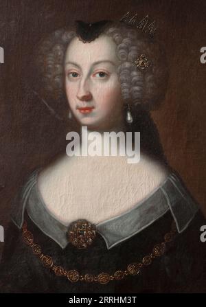 Portrait of Princess Maria Eleonora of Brandenburg (1599-1655), Queen ...