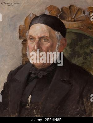 Color portrait of Karl Freiherr von Pflanzer-Baltin (1855 - 1925), was ...