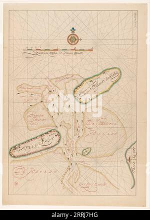 Map of Terschelling Stock Photo - Alamy