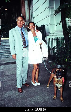 Schauspieler Klausjürgen Wussow mit Ehefrau Yvonne Viehöfer und Sohn ...