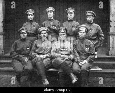 Women's Battalion of Death, Russia, WW1 Stock Photo - Alamy