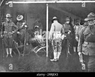 'Les Premiers Contingents Americains en France; Le major general ...
