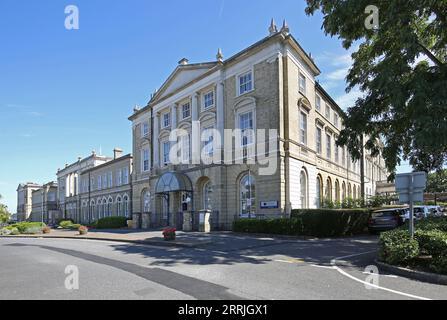 Royal Hospital for Neuro-disability, Putney, London, UK. Exterior view ...