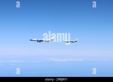 220807 -- NANJING, Aug. 7, 2022 -- Warplanes of the Eastern Theater ...