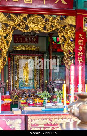 The statue of Guan Yin (Goddess of Mercy) is one of the symbol of Da ...