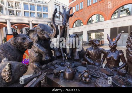 'The Wild Table of Love' sculpture by Gillie and Marc in Paddington ...