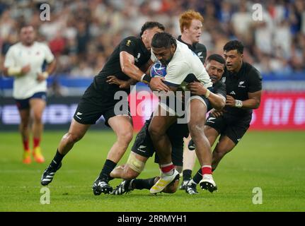 Peato Mauvaka #2 of France during the Rugby World Cup Quarter-final 4 ...
