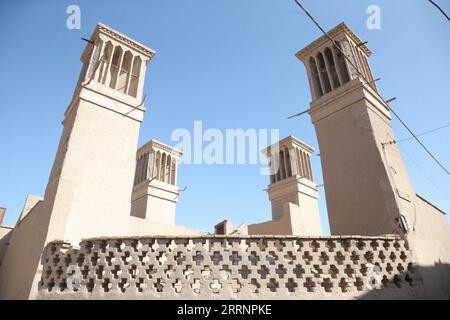 230124 -- YAZD, Jan. 24, 2023 -- This photo taken on Jan. 24, 2023 ...