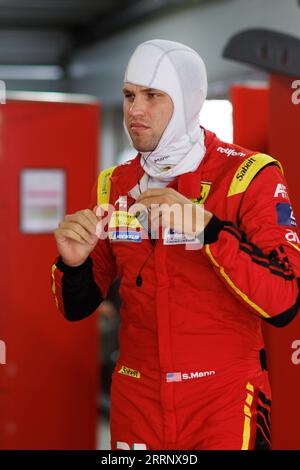 MANN Simon (usa), Af Corse, Ferrari 296 GT3, portait during the Rolex ...