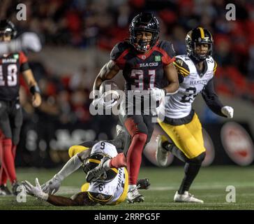 Ottawa, Canada. 08 Sep 2023. Justin Howell (21) of the Ottawa Redblacks ...