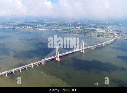 Zhanjiang Gulf Bridge, Zhanjiang City, Guangdong Province, China Stock ...