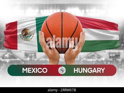 Hungary vs Mexico national basketball teams basket ball match ...